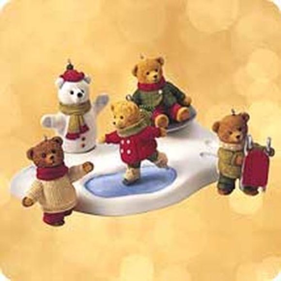 Hallmark Holiday Nib 202 Snow Cub Club Set Of 5 Poshmark